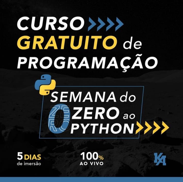 Curso gratuito sobre Python oferece 10 mil vagas